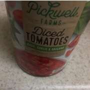 Pickwell Farms Diced Tomatoes: Calories, Nutrition Analysis & More ...