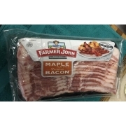 Farmer John Bacon, Old fashioned Maple, Smoked, Sliced: Calories ...