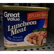 Great Value Luncheon Meat: Calories, Nutrition Analysis & More | Fooducate