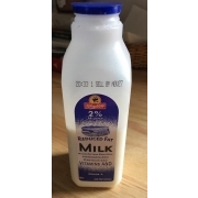 ShopRite Milk, Reduced Fat: Calories, Nutrition Analysis & More | Fooducate