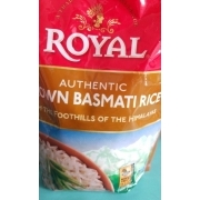 Royal Brown Basmati Rice: Calories, Nutrition Analysis & More | Fooducate