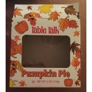 Table Talk Pumpkin Pie: Calories, Nutrition Analysis & More | Fooducate