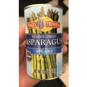 Lady Liberty Asparagus, Tender Green, Spears: Calories, Nutrition ...