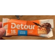 Detour Whey Protein Bar, Caramel Peanut: Calories, Nutrition Analysis ...
