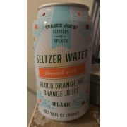 Trader Joe's Seltzer Water, Blood Orange And Orange Juice: Calories, Nutrition Analysis & More ...