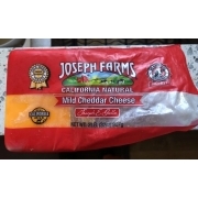 Joseph Farms Mild Cheddar Cheese: Calories, Nutrition Analysis & More ...