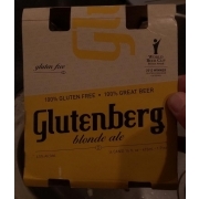Glutenberg Beer, Blonde Ale: Calories, Nutrition Analysis & More ...