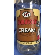 DG Genuine Cream Flavored Soda, Jamaican: Calories, Nutrition Analysis ...