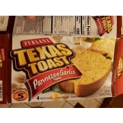 Furlani Texas Toast, Parmesan Garlic Toast: Calories, Nutrition ...