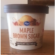 Kroger Instant Oatmeal, Maple Brown Sugar: Calories, Nutrition Analysis ...
