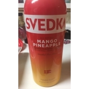 Svedka Mango Pineapple Flavored Vodka: Calories, Nutrition Analysis ...