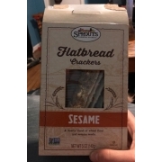 Sprouts Farmers Market Flatbread Crackers, Sesame: Calories, Nutrition ...