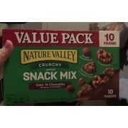 Nature Valley Snack Mix, Granola, Crunchy, Oats' N Chocolate: Calories ...