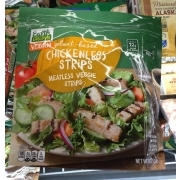Earth Grown Chickenless Strips, Meatless Veggie Strips: Calories ...
