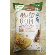Simply Nature Tortilla Chips, Multi Grain: Calories, Nutrition Analysis ...
