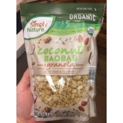 Simply Nature Granola, Coconut Baobab: Calories, Nutrition Analysis ...