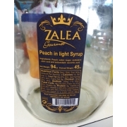 Zalea Peach In Light Syrup: Calories, Nutrition Analysis & More | Fooducate