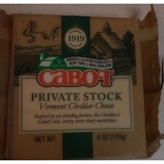 Cabot Vermont Cheddar Cheese: Calories, Nutrition Analysis & More ...