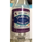 Trader Joe's Sparkling Mineral Water: Calories, Nutrition Analysis & More | Fooducate