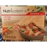 Nutrisystem Chicken Pot Pie, Dinner Time: Calories, Nutrition Analysis ...