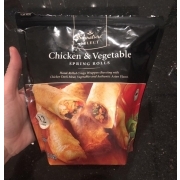 Safeway Select Spring Rolls, Chicken & Vegetable: Calories, Nutrition ...