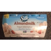 Silk Almondmilk, Yogurt Alternative, Vanilla: Calories, Nutrition ...