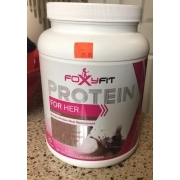 Foxy Fit Women's Protein Meal Replacement, Chocolate: Calories ...