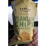 Thrive Market Plantain Chips, Sea Salt: Calories, Nutrition Analysis ...