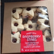 Trader Joe's Cookies, Raspberry Stars: Calories, Nutrition Analysis ...