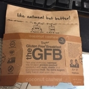 The GFB Gluten Free Breakfast, Coconut Cashew: Calories, Nutrition ...