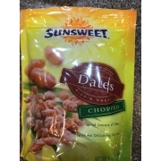 Sunsweet Dates, Chopped: Calories, Nutrition Analysis & More | Fooducate