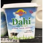 Nanak Dahi, Indian Style Yogurt: Calories, Nutrition Analysis & More ...