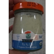 Petit Pot Rice Pudding, Organic: Calories, Nutrition Analysis & More ...