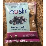 Nush Blueberry Cake: Calories, Nutrition Analysis & More | Fooducate