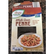 Simply Nature Penne, Whole Grain: Calories, Nutrition Analysis & More ...