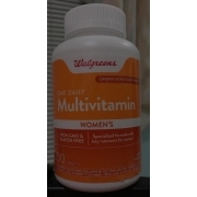 Walgreens Multivitamin Tablets For Women: Calories, Nutrition Analysis ...