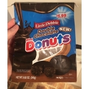 Little Debbie Mini Donuts, Double Chocolate: Calories, Nutrition ...