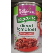 True Goodness By Meijer Diced Tomatoes, Fire Roasted: Calories ...