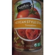 Safeway Tomatoes, Sliced Stewed, Mexican Style: Calories, Nutrition ...