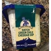 Blue Moose Of Boulder Dip, Hatch Green Chile Cheddar: Calories ...
