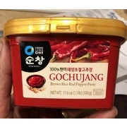 Chung Jung One Gochujang, Brown Rice Red Pepper Paste: Calories ...