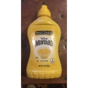 Best Choice Yellow Mustard: Calories, Nutrition Analysis & More | Fooducate