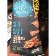 Saffron Road Chickpea, Chickbean Crisps, Sea Salt: Calories, Nutrition ...