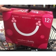Bubly Sparkling Water, Raspberry: Calories, Nutrition Analysis & More | Fooducate
