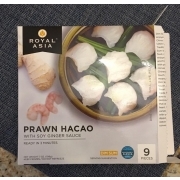Royal Asia Prawn Hacao With Soy Ginger Sauce: Calories, Nutrition ...