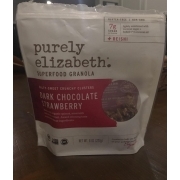 Purely Elizabeth Granola, Dark Chocolate Strawberry: Calories ...