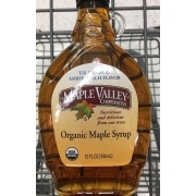 Maple Valley Maple Syrup, Organic: Calories, Nutrition Analysis & More ...