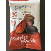 Youtopia Snacks, Espresso Obsesso: Calories, Nutrition Analysis & More ...