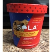 Sola Ice Cream, Chocolate Chip Cookie Dough: Calories, Nutrition ...