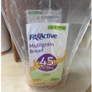 Fit & Active Bread, Multigrain: Calories, Nutrition Analysis & More ...